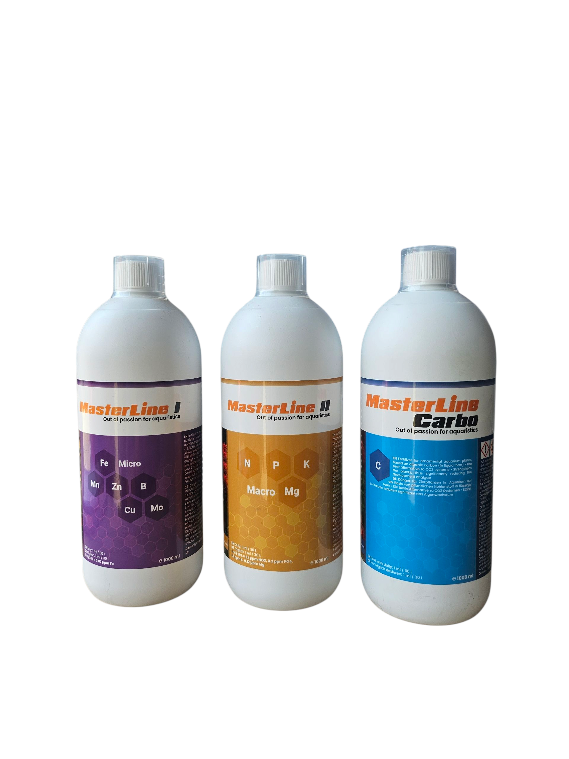 MasterLine I + II + Carbo – 1000ml Set / Bundle